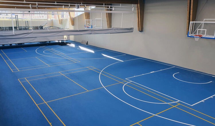 Sello Mondo para la nueva sala polideportiva del CNAB: pavimento ...